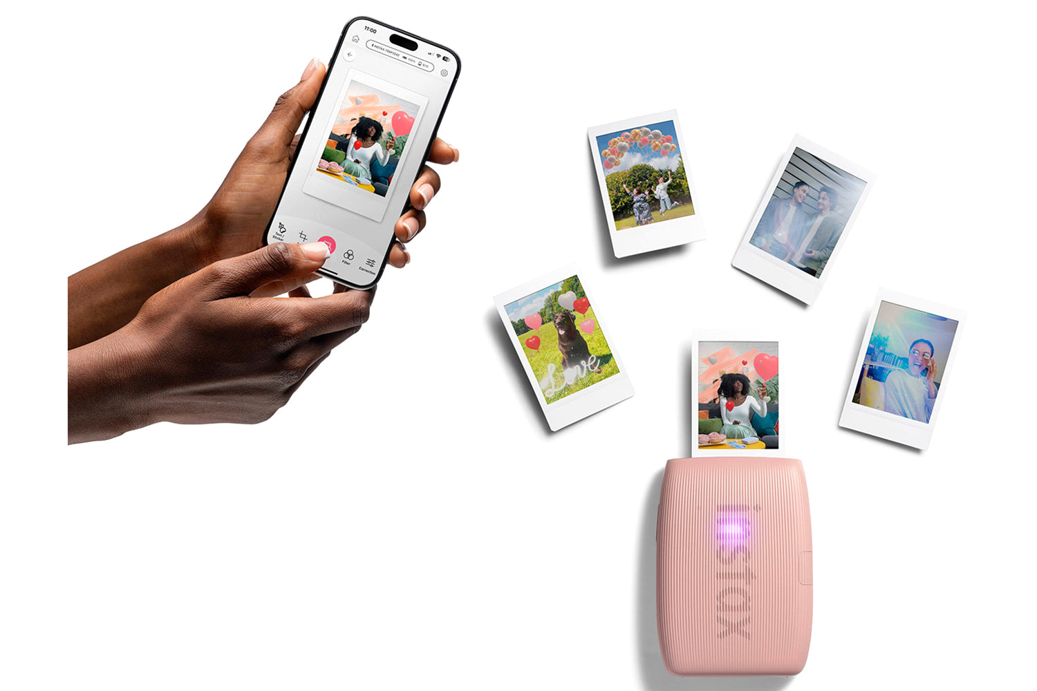 Fujifilm Instax Mini Link 3 Smartphone Printer Rose Pink