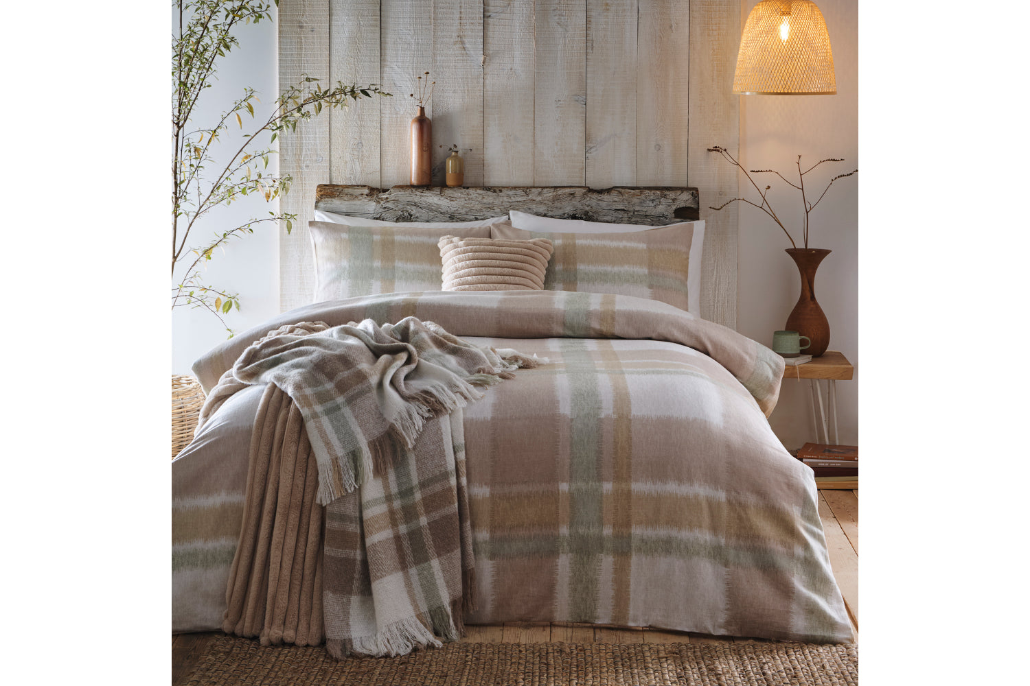 Verbier Quilt Set Natural King